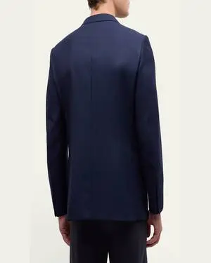 Zegna Solid Wool Blazer