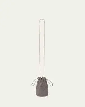 ANYA HINDMARCH Eyes Crystal Pouch Bag