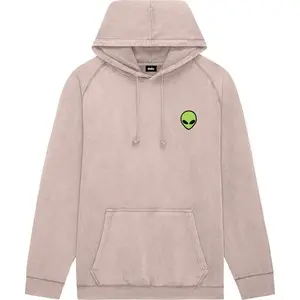 DALIX Midweight Mineral Washed Hoodie - Zinc