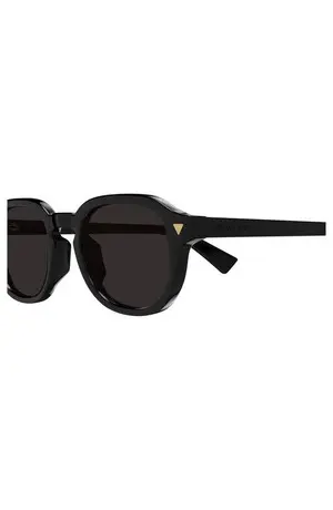 Bottega Veneta 49mm Round Frame Sunglasses