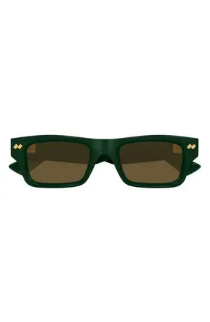 Bottega Veneta 49mm Square Sunglasses