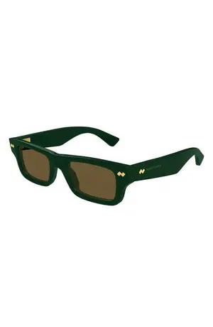 Bottega Veneta 49mm Square Sunglasses