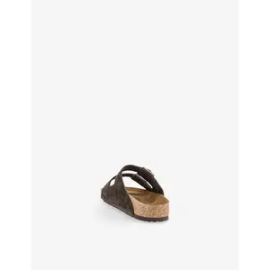 BIRKENSTOCK Arizona Two-strap Suede Sandals - Suede Mocca