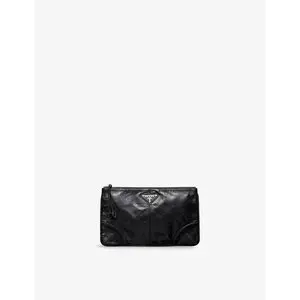 Prada Leather Pouch - Black