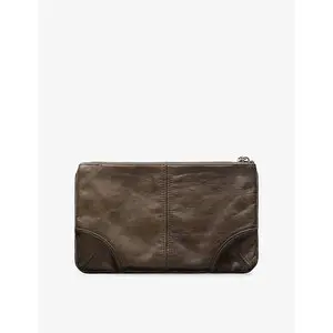 Prada Leather Pouch - Green