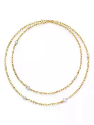 David Yurman 18kt Yellow Dy Madison Diamond Necklace - Gold
