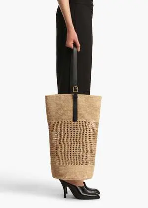 Khaite Billie Bucket Bag - Natural