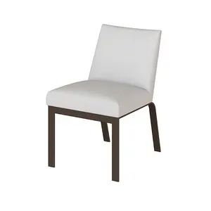 BAKER FURNITURE Ezra Side Chair - -/brushed Antique Bronze