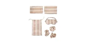 GENERIC Striped Print 5-piece Set