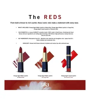 SIIA COSMETICS 3-pc. The Reds Set