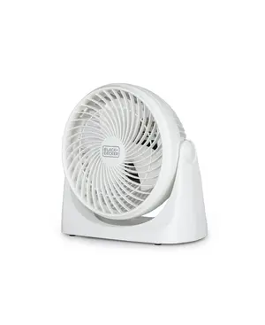 BLACK + DECKER Black+decker 7-inch Small Self-standing Adjustable Portable Fan With 3-speed Settings - White