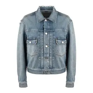 DEPARTMENT 5 OVO Denim Trucker Jacket - Blue