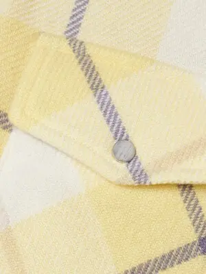 GOD’S TRUE CASHMERE Dreamer Checked Cashmere Shirt