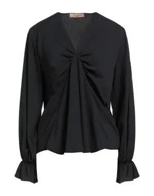 TWINSET Crepe Top - Black