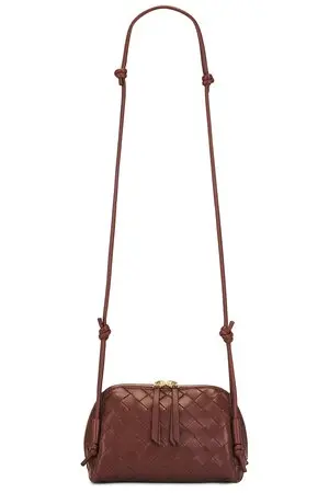 Bottega Veneta Concert Pouch - Sapele & Gold