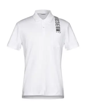 BIKKEMBERGS Polo Shirt Size Cotton, Elastane