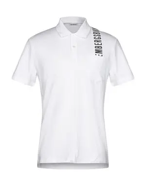 BIKKEMBERGS Polo Shirt Size Cotton, Elastane