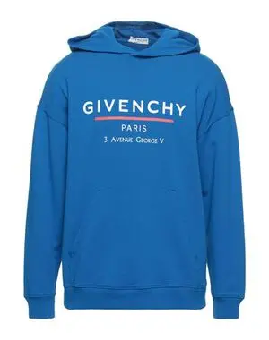 Givenchy Cotton French Terry Sweatshirt - Bright Blue