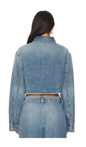 Cotton Citizen Manhattan Cropped Shirt
