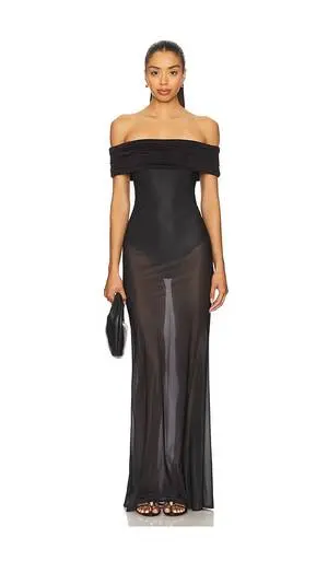 Nbd The Lucia Maxi Dress - Black