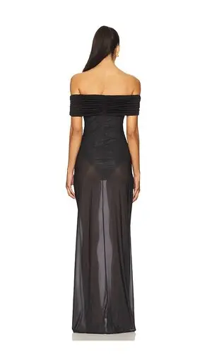 Nbd The Lucia Maxi Dress - Black