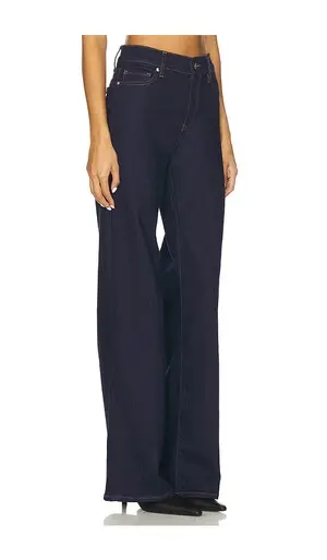 FRAME Le Slim Palazzo Long Jeans - Rinse