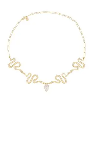Ettika Royal Snake Choker - Gold