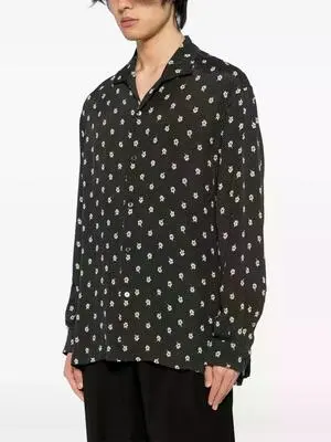 CALMLENCE Classic Open-collar Shirt