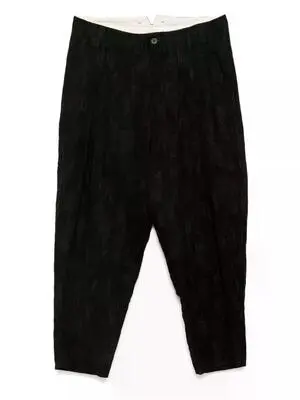CALMLENCE Triple Pleated Tapered Trousers