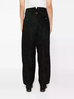 CALMLENCE Triple Pleated Tapered Trousers