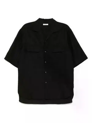 CALMLENCE Classic Open-collar Shirt