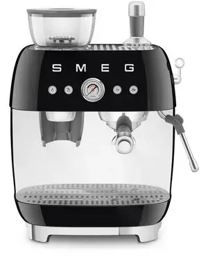 SMEG 50's Style Espresso Coffee Machine - Black