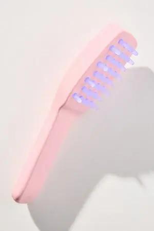 SKIN GYM Led Hair Brush - Pink