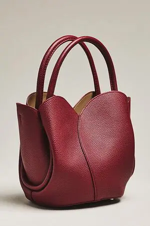 MELIE BIANCO Top-handle Crossbody Tote - Wine