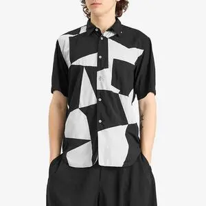 Comme Des Garçons Patchwork Short Sleeve Shirt