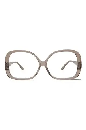SUNGLASS MUSEUM Retro Jane Eyeglasses By - Light Grey