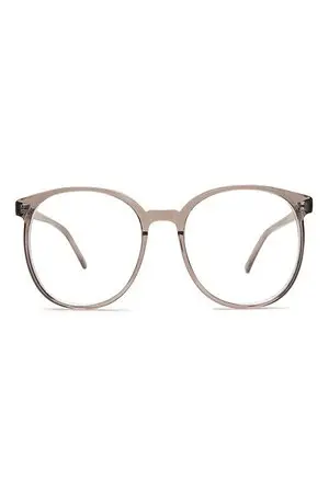 SUNGLASS MUSEUM Retro Smarty Reading Glasses - Light Grey