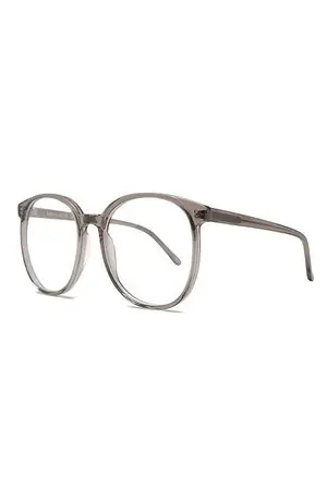 SUNGLASS MUSEUM Retro Smarty Reading Glasses - Light Grey