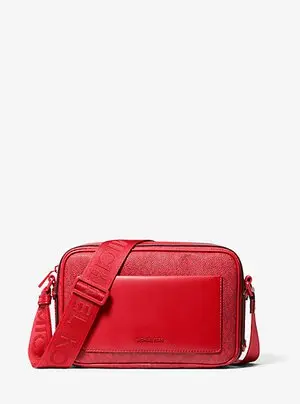 Michael Kors Maeve Large Signature Logo Crossbody Bag
