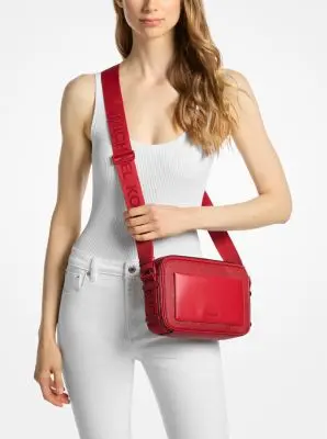 Michael Kors Maeve Large Signature Logo Crossbody Bag