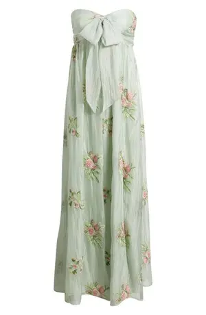 Lulus Fiona Floral Embroidered Dress