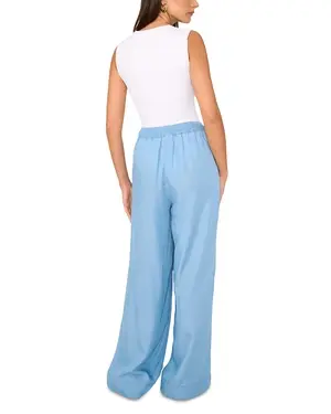 Vince Camuto Drawstring Wide-leg Tencel Pants