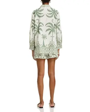 Vintage Havana Border Print Shorts
