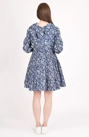 RAAS Harper Embroidered Mini Dress