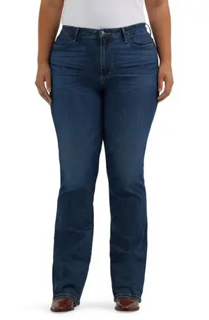 Wrangler Bespoke High-waist Bootcut Jeans - Lacey