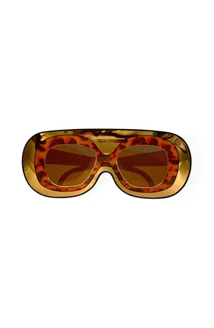 Jonathan Adler Shades Trinket Tray - Gold