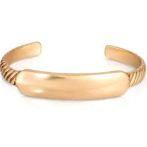 Ettika Legacy Cuff Bracelet - Brass
