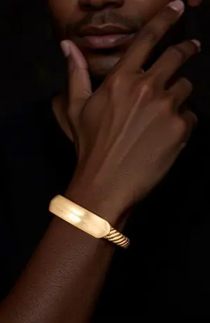 Ettika Legacy Cuff Bracelet - Brass