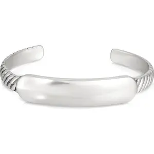 Ettika Ettika Legacy Cuff Bracelet Silver