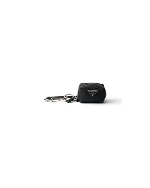 Prada Prada Leather Bag Charm Black
